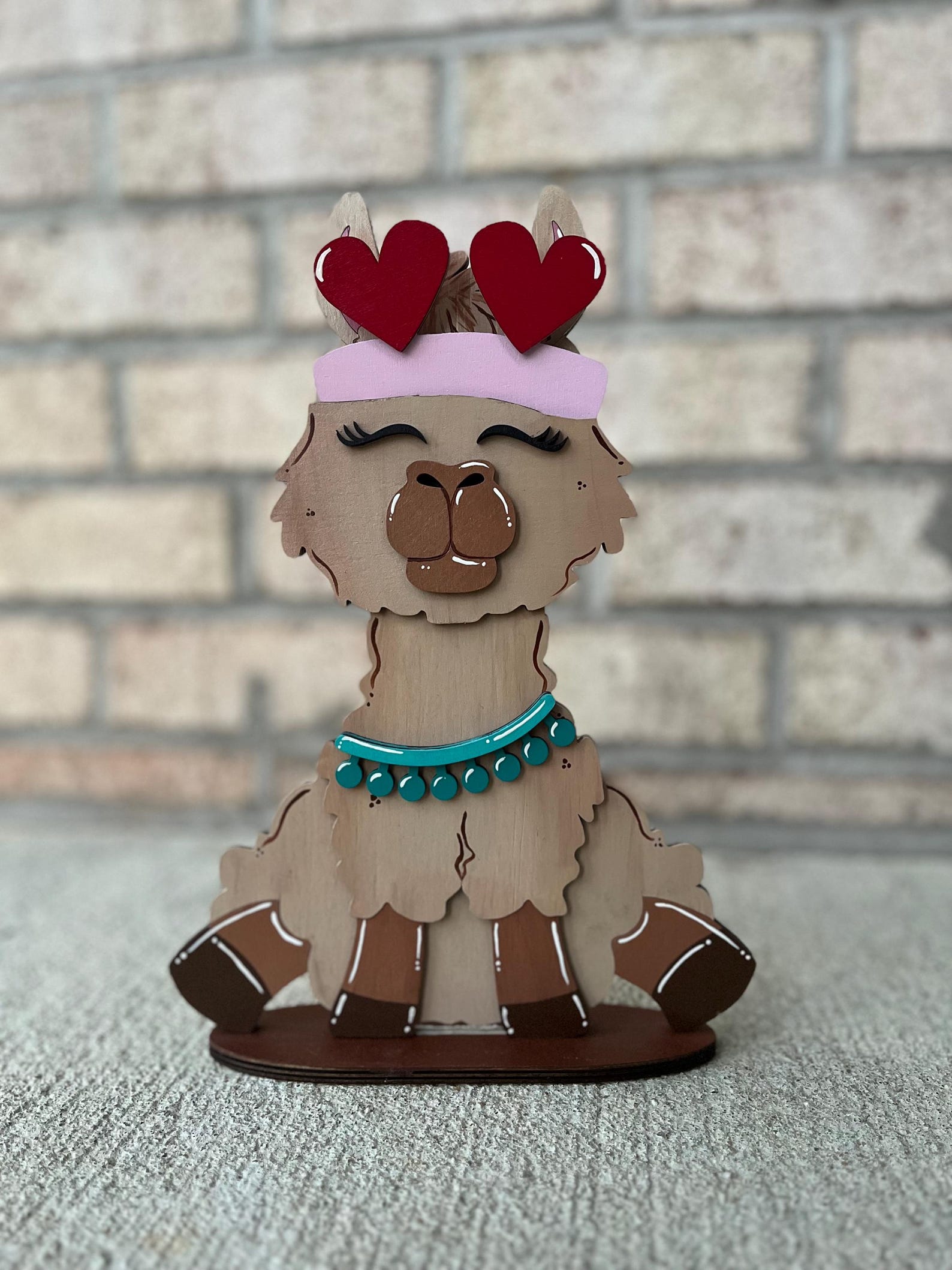 Llama Interchangeable Desk Buddy With Seasonal and Holiday Hats, Llama ...