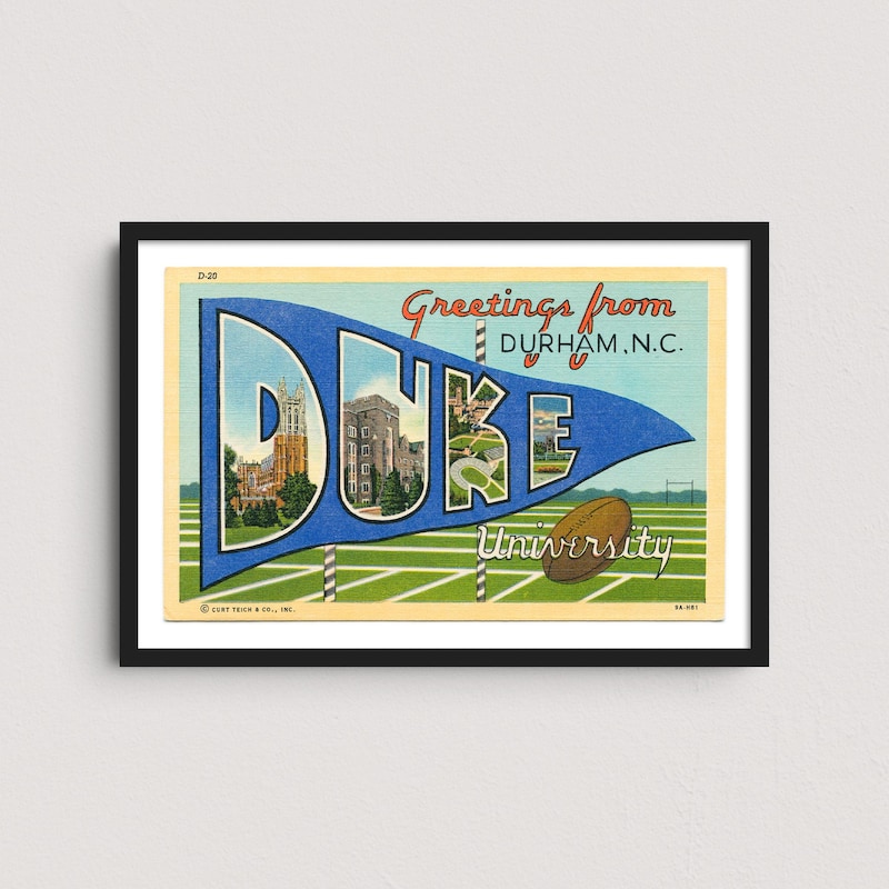 Vintage Duke Postcard - Etsy