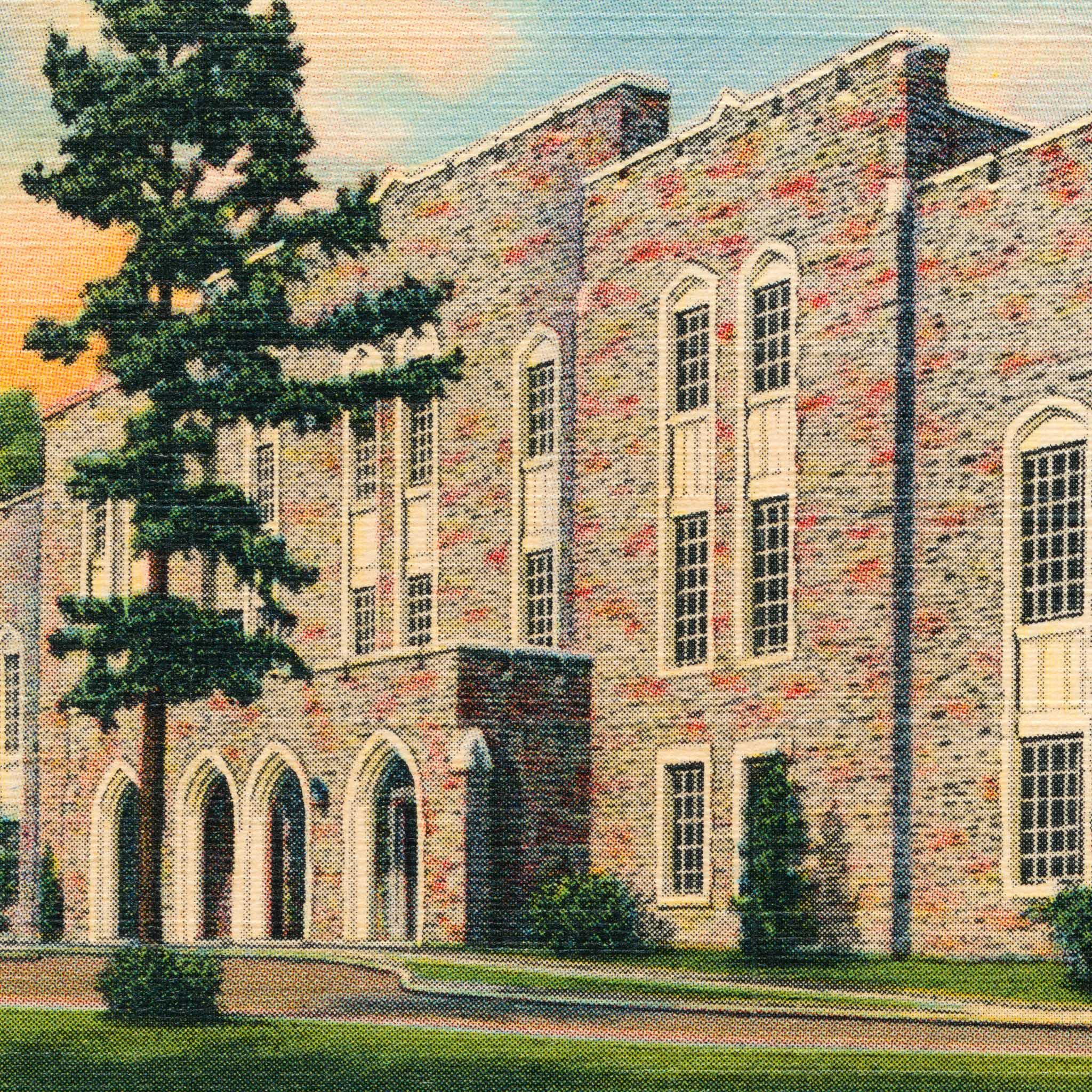 Cameron Indoor Stadium 1941 Vintage Postcard Art Print – Duke ...