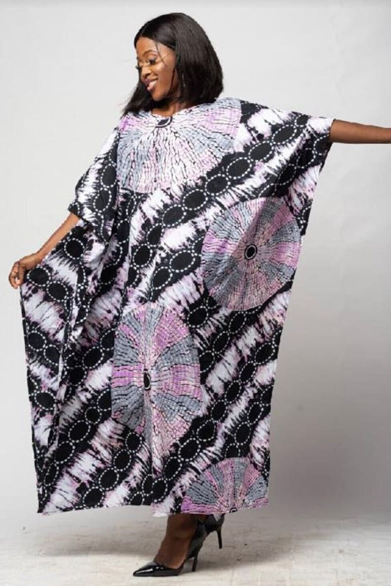 African Print, Ankara, Kaba, African Women Cloths, Wedding Guest Dress ...