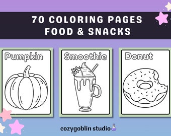 ABC Coloring Pages - PRINTABLE PDF, Baby Alphabet Book, Preschool ...