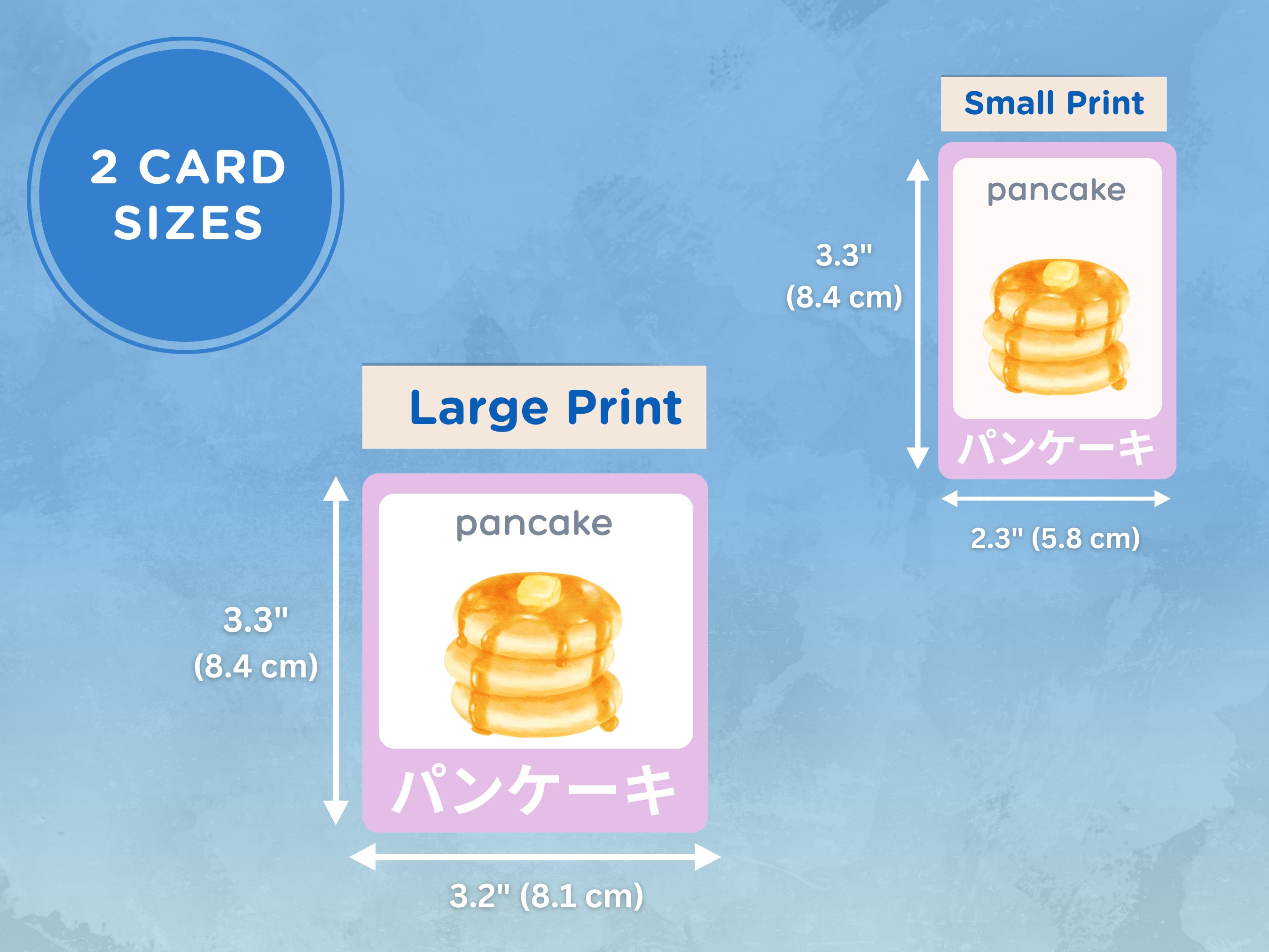 Food Flashcards in Japanese PRINTABLE PDF, Educational Material ...