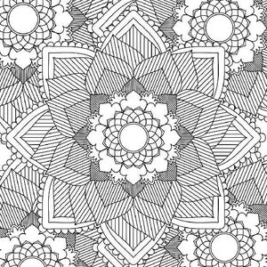 Mandala Mindfulness Zen Coloring Pages - Etsy