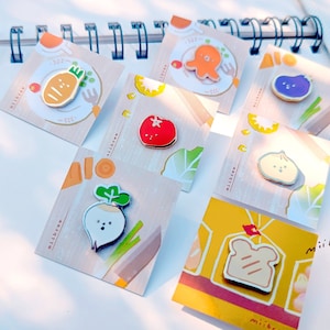 Grocery Veggies Fruits | 1.25 Inch Enamel Pins - Etsy
