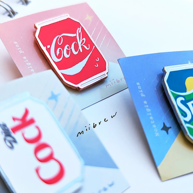 Coke a Cola Enamel Pin - Etsy