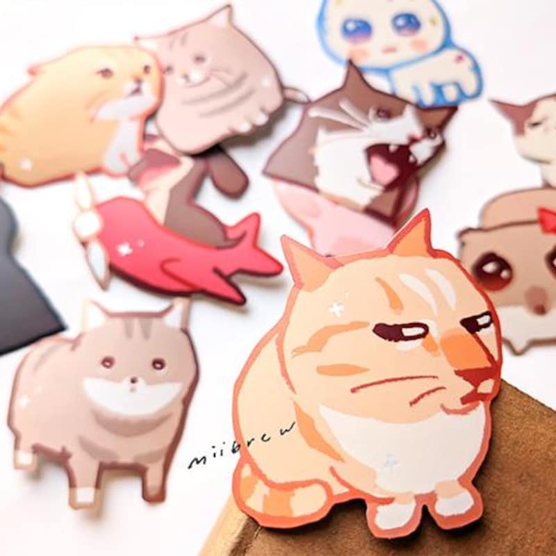 Side Eye Sticker - Etsy
