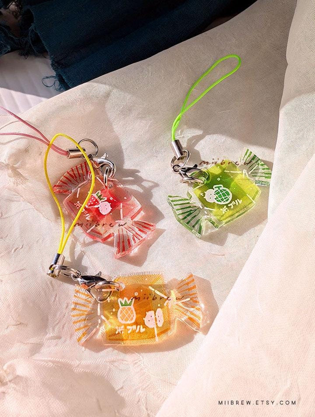 Kinjo Jelly Candies | 1.25 Inch Charms - Etsy