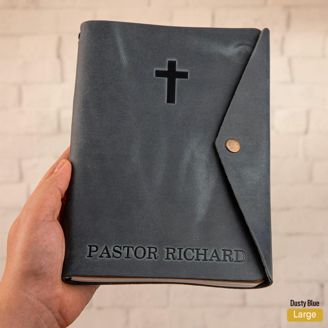 Custom Made Religious Leather Journal, Personalized Prayer Journal ...