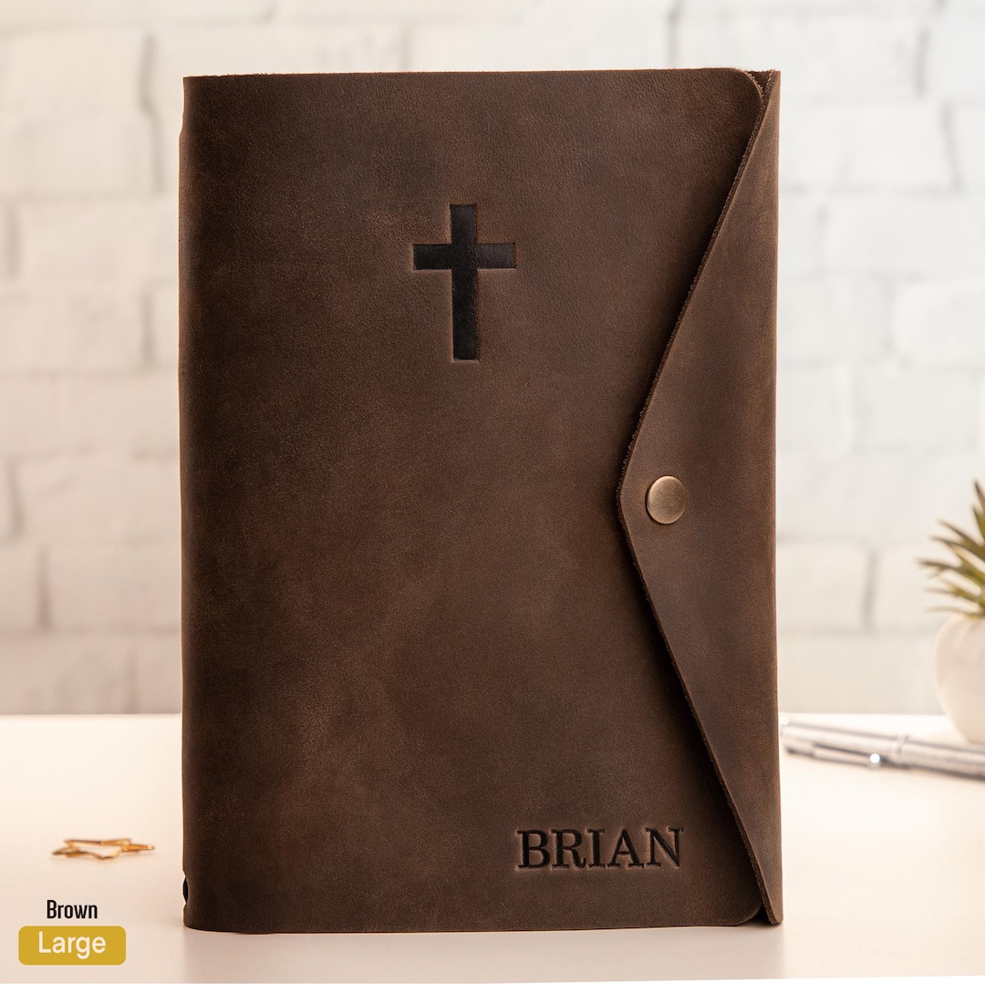 Custom Prayer Journal for Mission Trip, Leather Notebook, Gift for ...