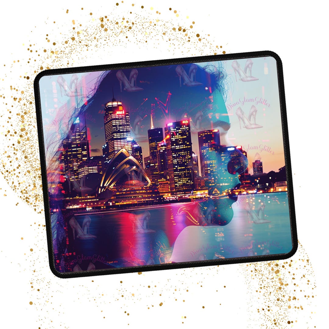 Fashion Mouse Pad, Luxury Mouse Pad, Designer Mouse Pad, Chic Mouse Pad ...