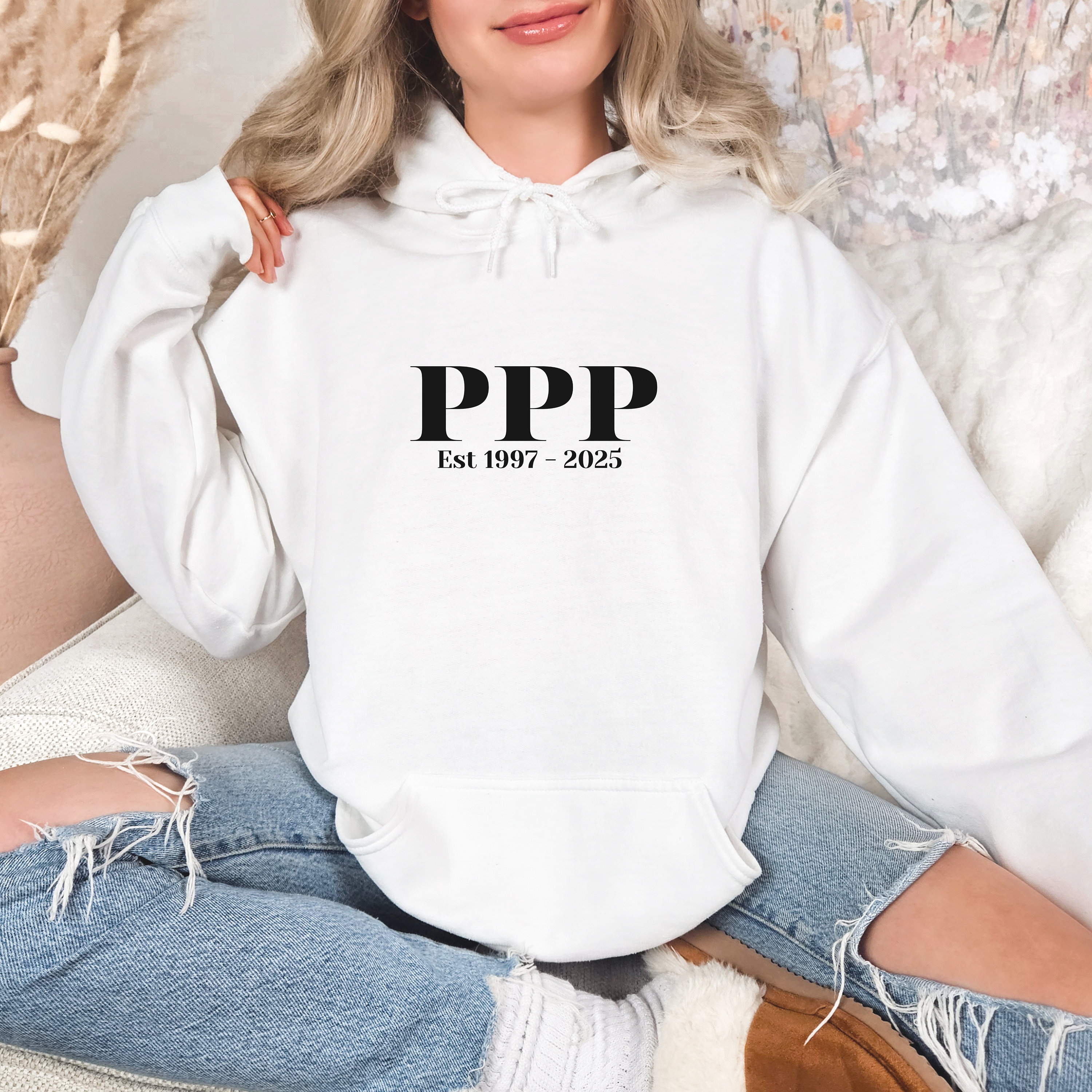 PPP Hooded Sweatshirt - Etsy