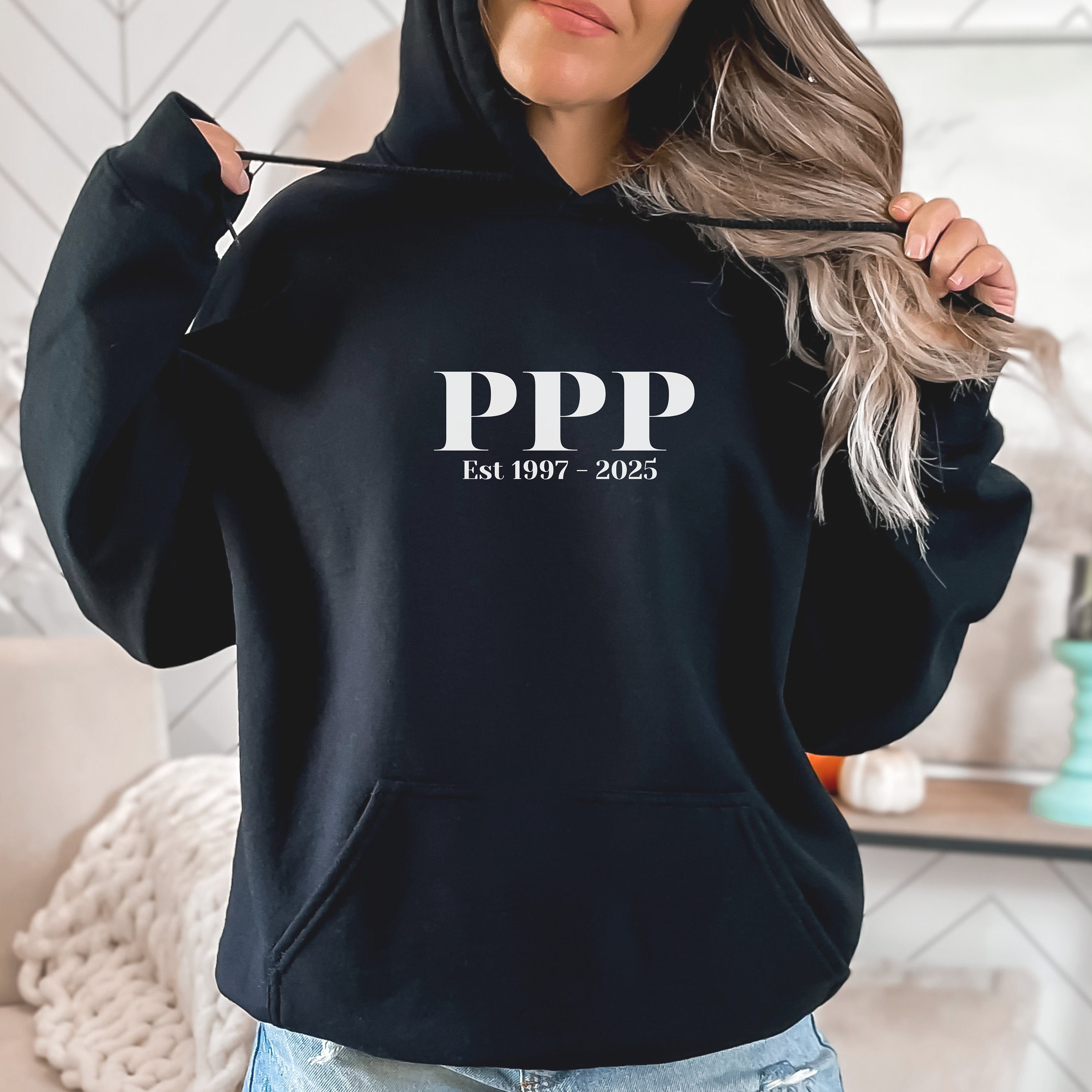 PPP Hooded Sweatshirt - Etsy