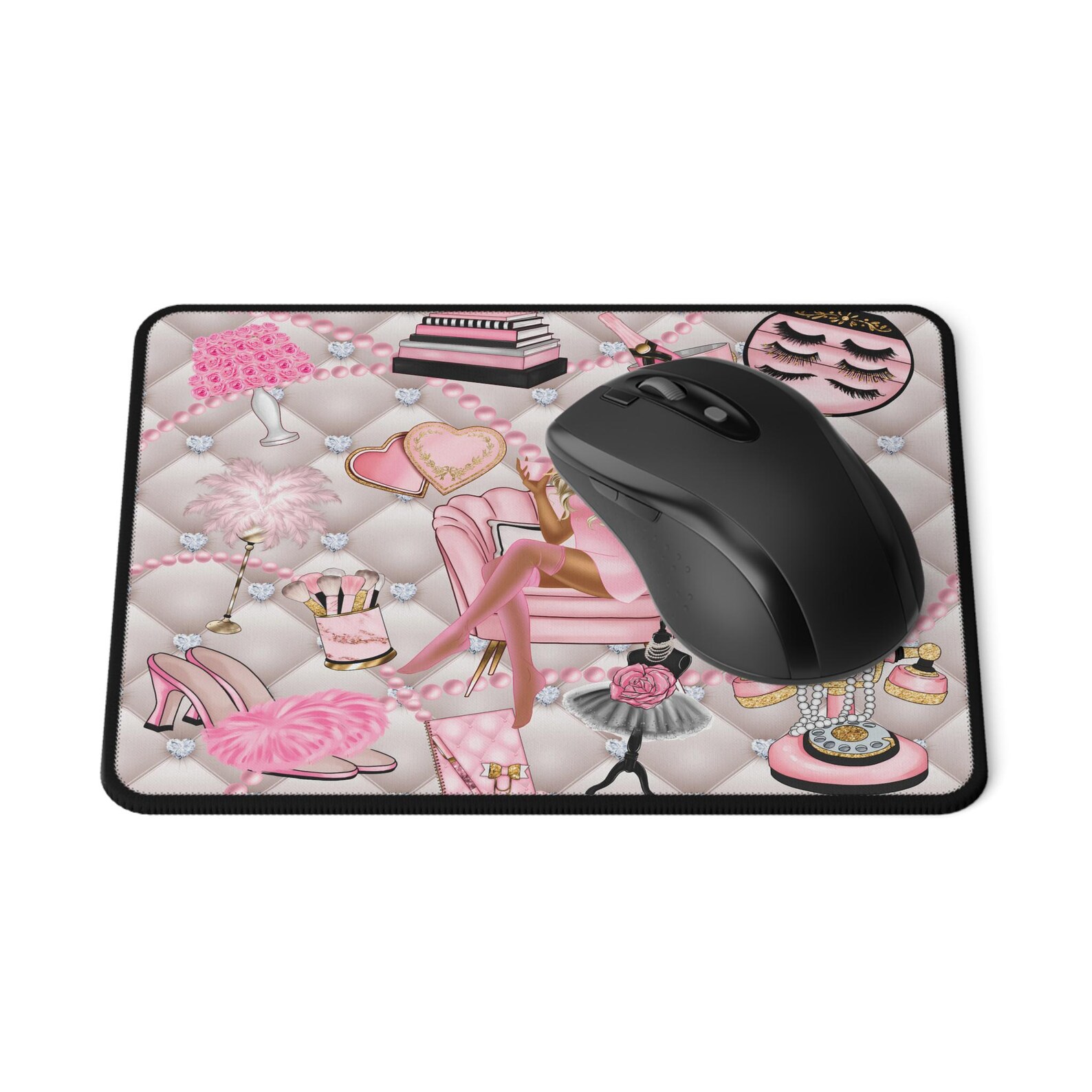 Fashion Mouse Pad, Luxury Mouse Pad, Designer Mouse Pad, Chic Mouse Pad ...