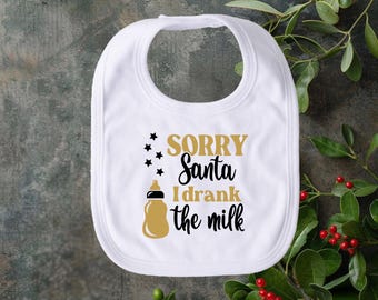 1st Christmas 2024 Bib | Baby Boy or Girl 1st Christmas Gift, Baby’s ...