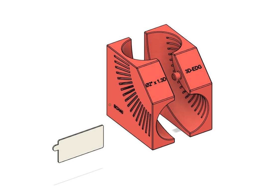 2" SCH40 Mandrel 90 Bend Pipe Cut Jig (digital File) - Etsy