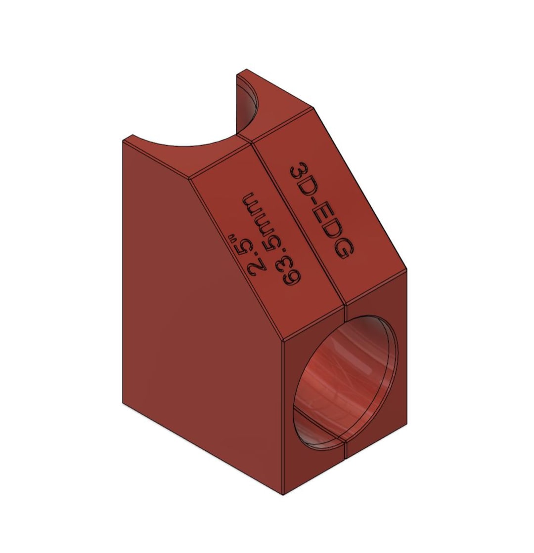 2.5" 63.5mm Y Pipe Jig (digital File) - Etsy