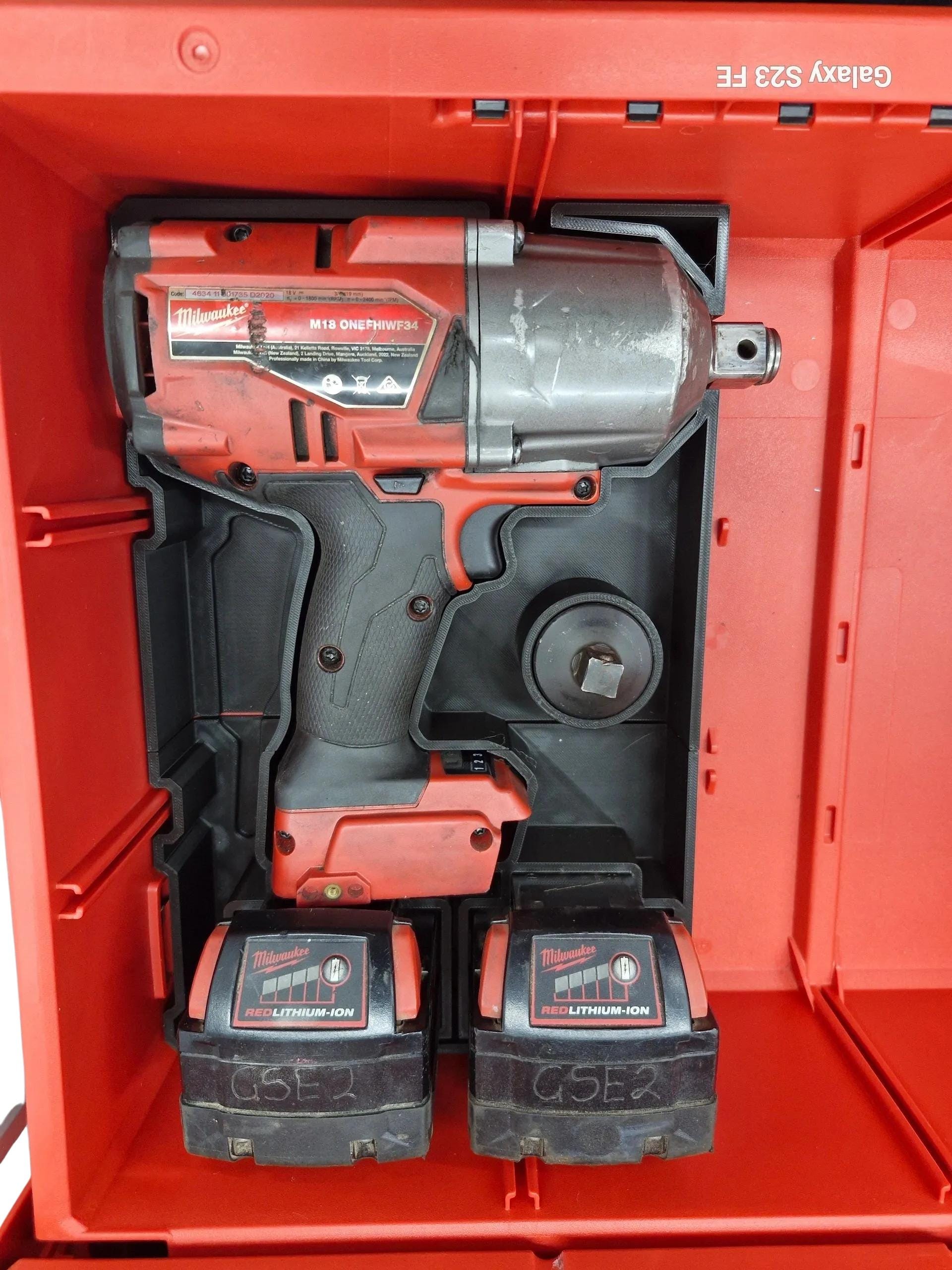 Milwaukee Packout Insert for M18 FUEL 3/4 Impact Organizer - Etsy