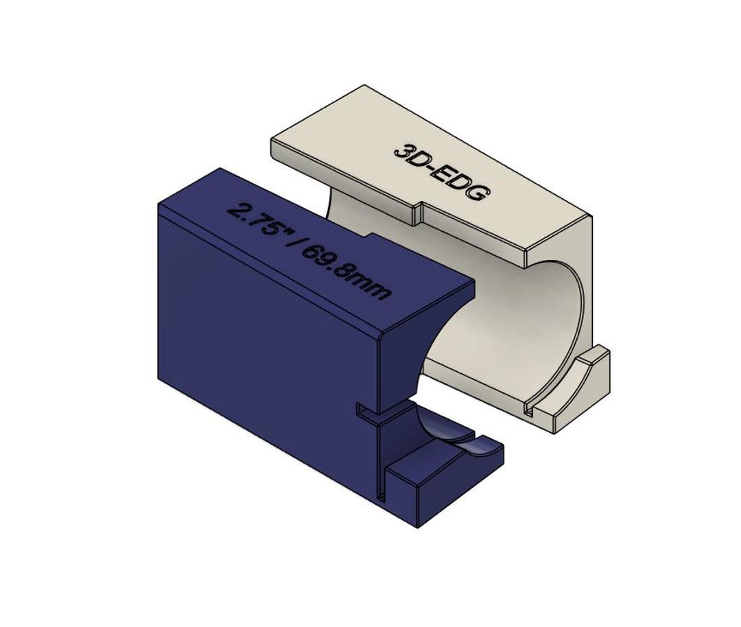 Exhaust/intake 2 3/4" 69.85mm Pie Cut Jig (digital File) - Etsy