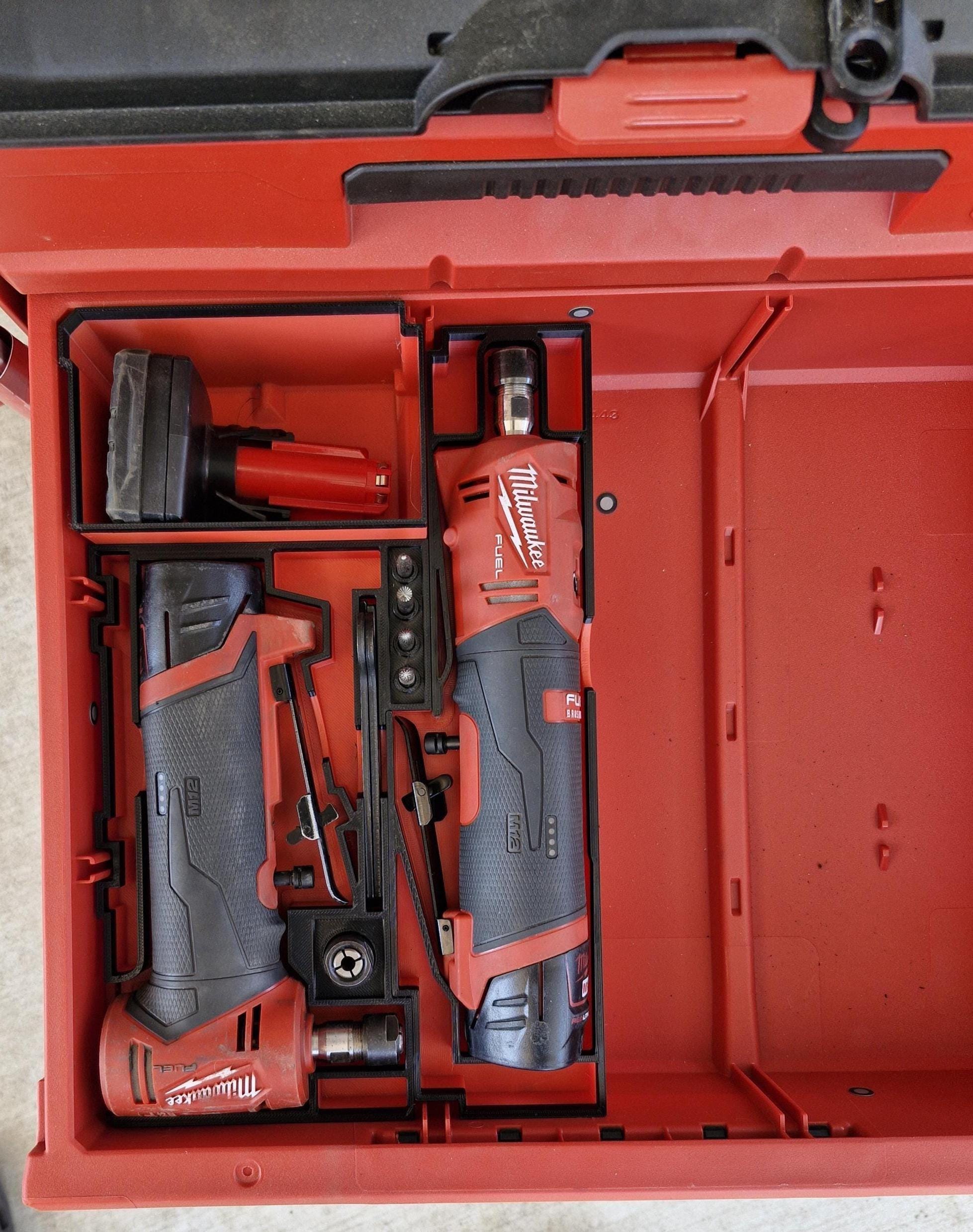 Milwaukee M12 FUEL Die Grinder Set Insert for 3 Draw Packout ...