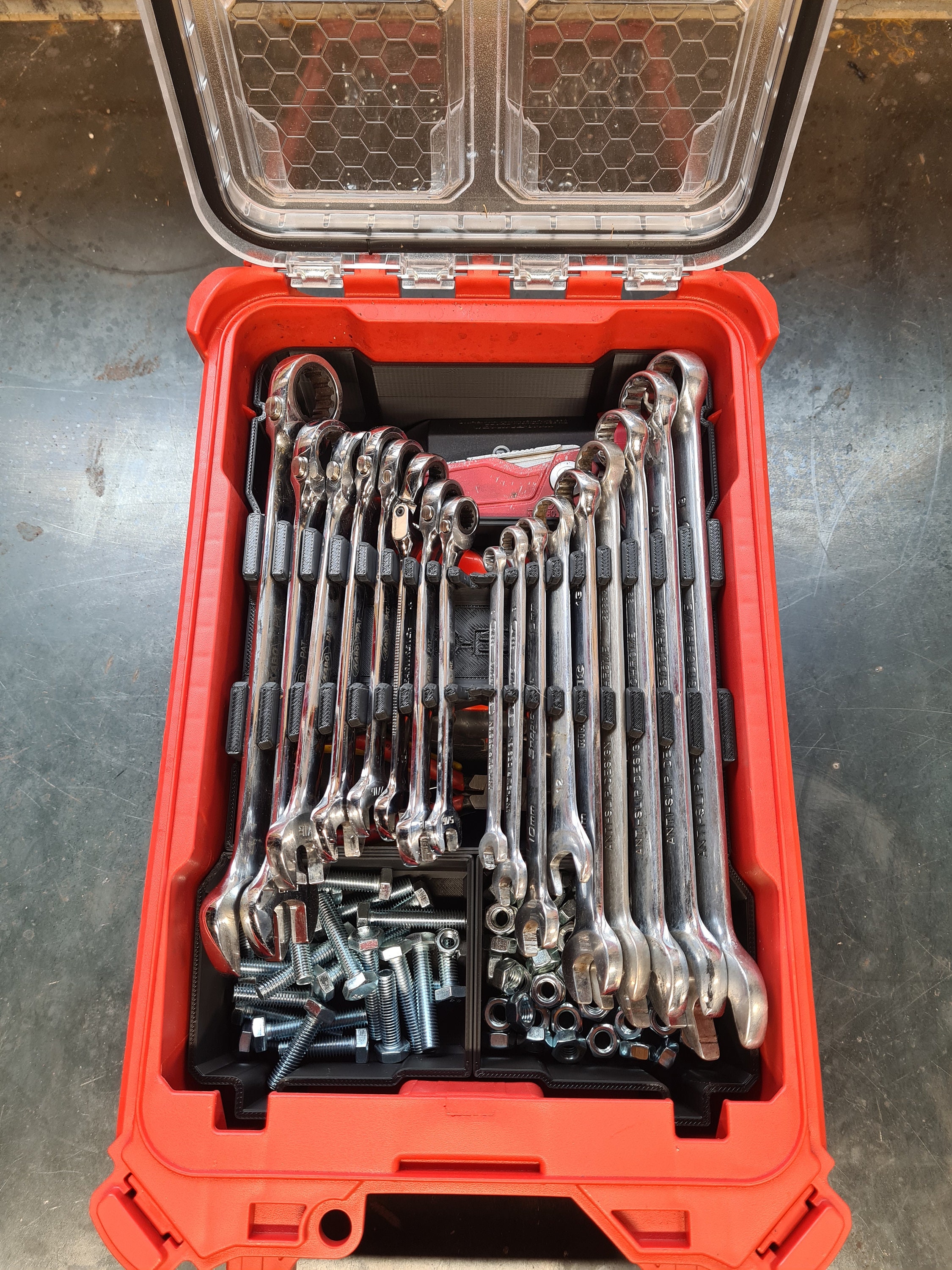 Milwaukee Packout Spanner Organiser (digital File) - Etsy