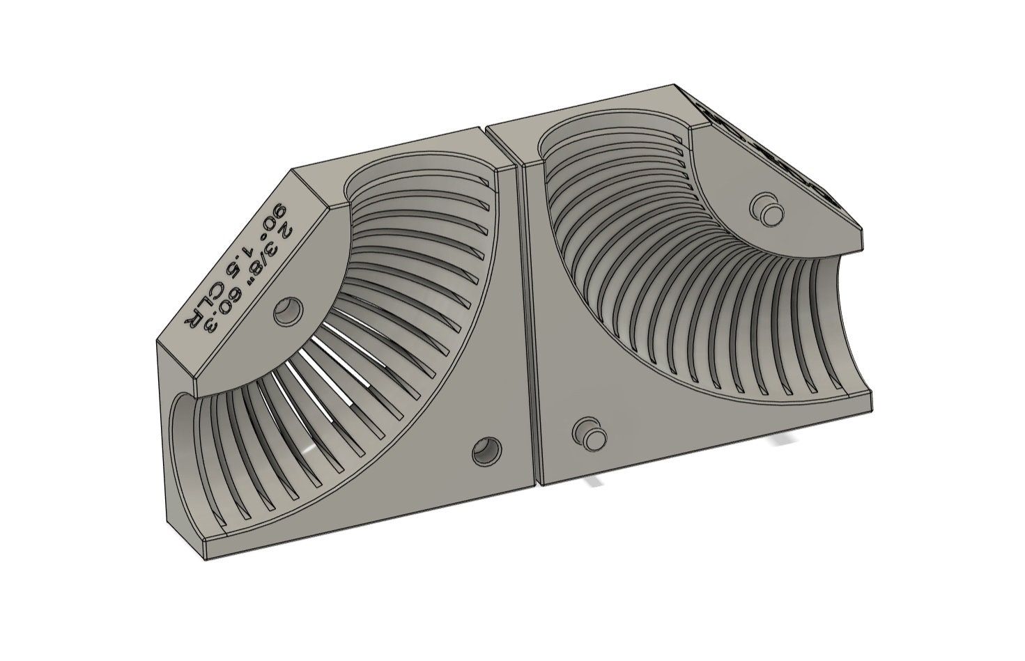 2 3/8 or 60.3mm Mandrel 90 Degree Bend Cut Jig - Etsy