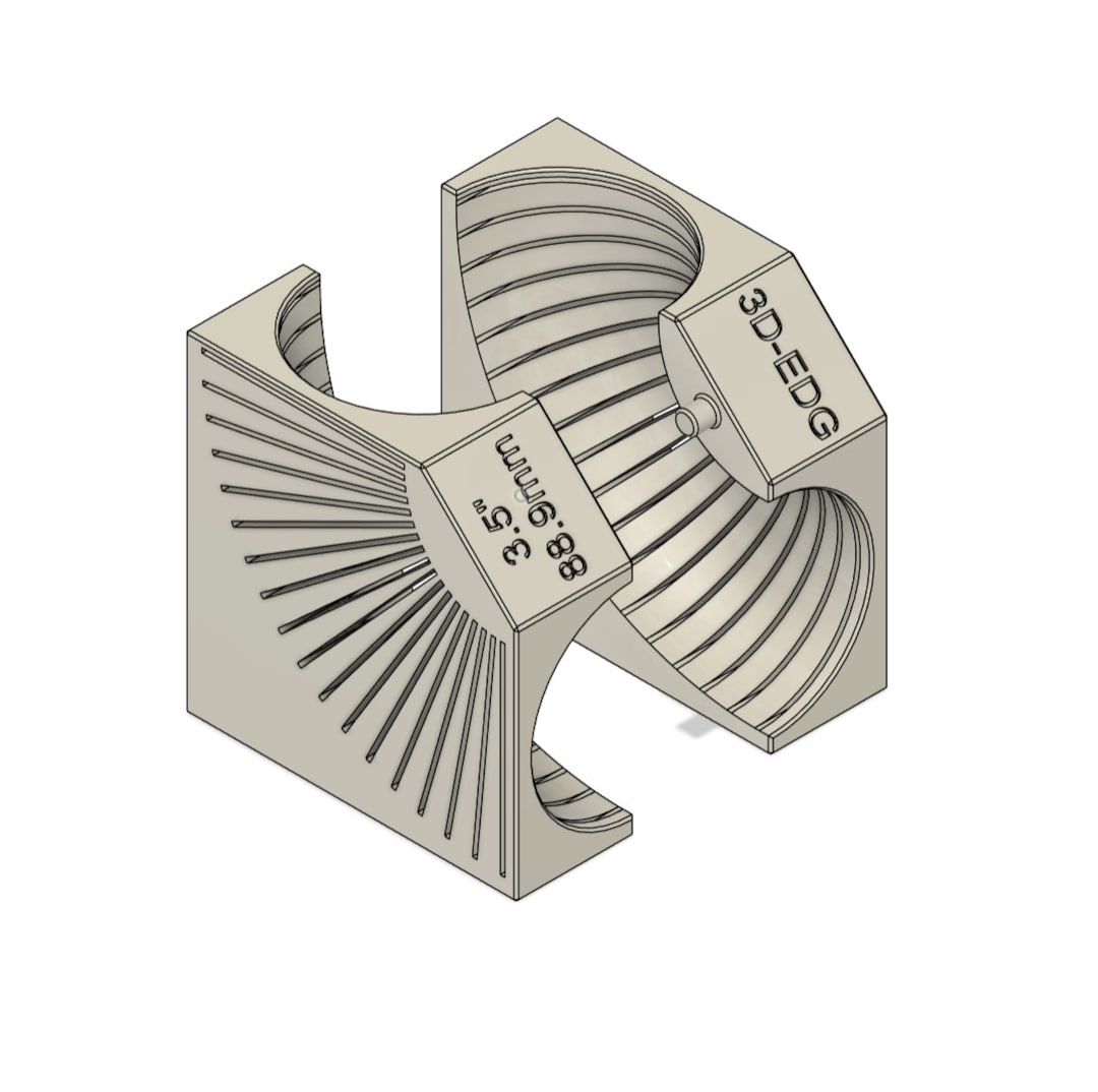 3.5" / 88.9mm Mandrel Bend Pipe Cut Jig (digital File) - Etsy