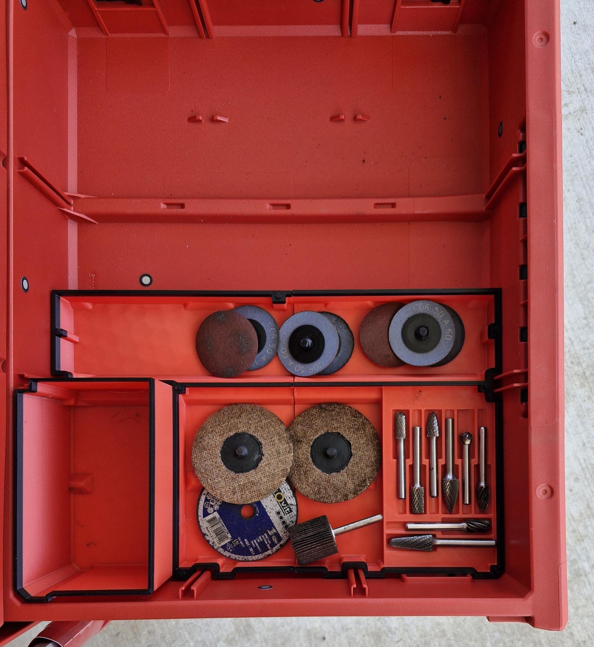 Milwaukee M12 FUEL Die Grinder Set Insert for 3 Draw Packout ...