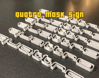 AUDI QUATTRO , Front Bumper Grill Badge/sign/logo/emblem - Etsy