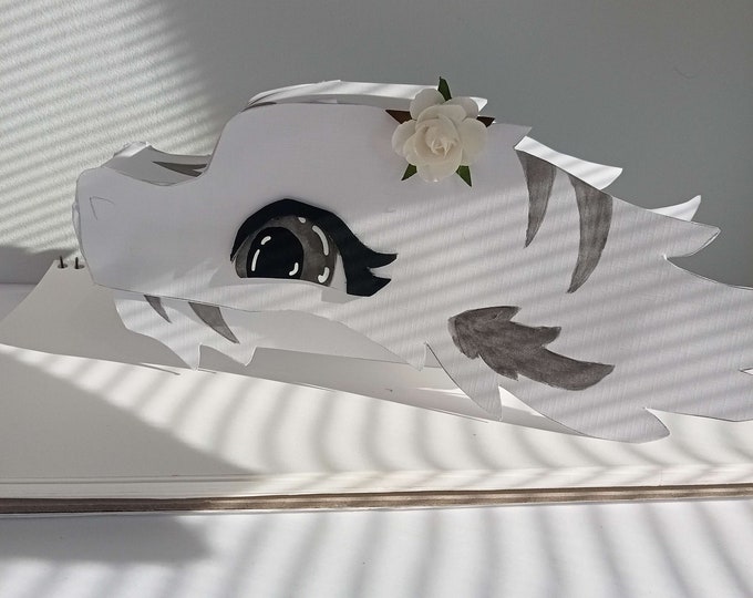 Paper Dragon Puppet - Etsy