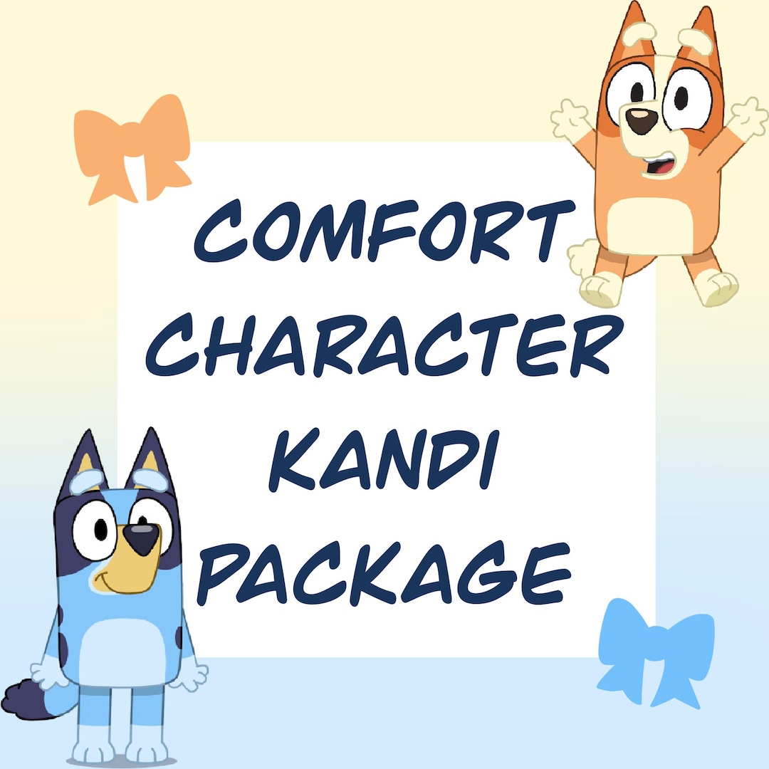 Comfort Character Kandi Package - Etsy