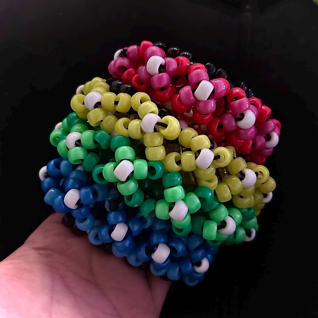 Kandi Rainbow Rotator Cuff - Etsy