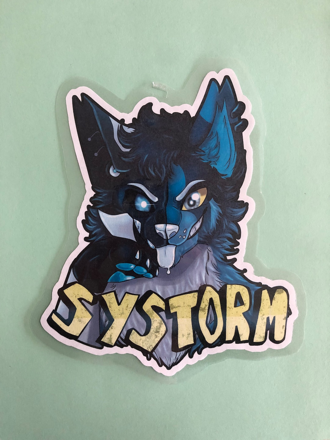 CUSTOM - FURSONA Badge (read DESCRIPTION!!) - Etsy