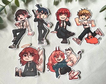 Sorcerer Anime Sticker Set Two, Chibi Matte Vinyl Stickers, Cute Kawaii ...