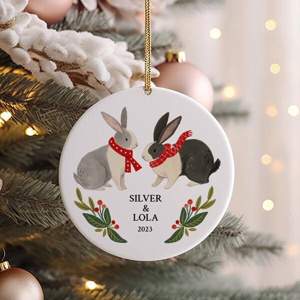 Bunny Ornament - Etsy