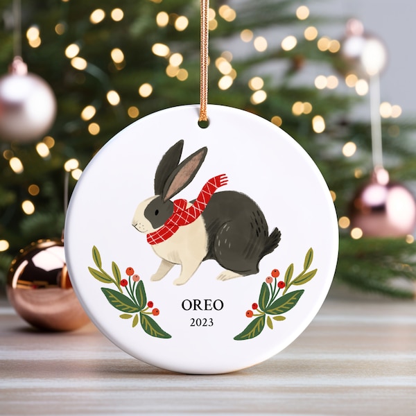 Rabbit Ornament - Etsy