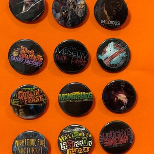 Halloween Horror Nights 33 House Buttons/pins 2024 - Etsy