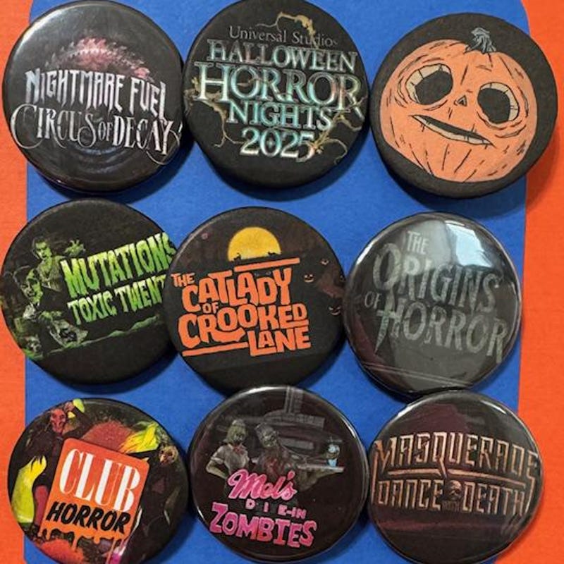 Halloween Buttons - Etsy