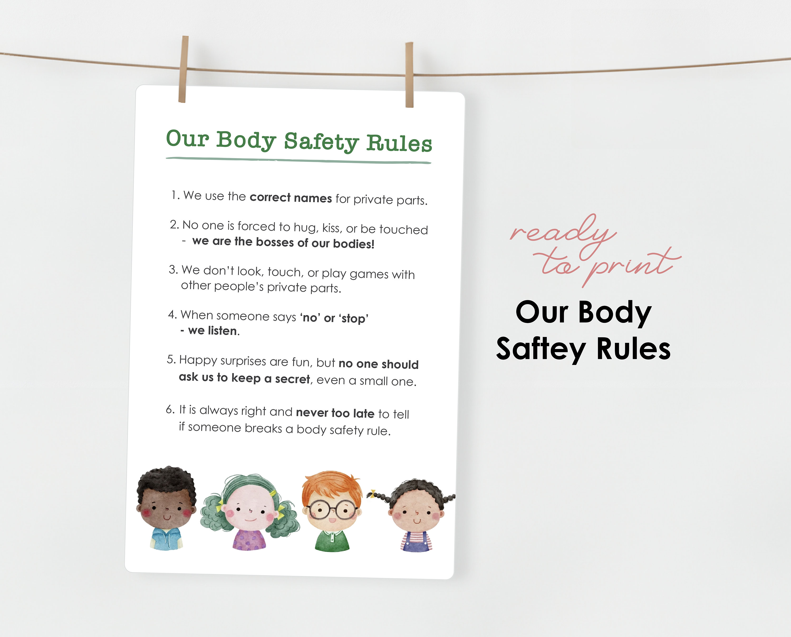 Teaching Body Safety To Children: Boundaries And Consent, 50% OFF