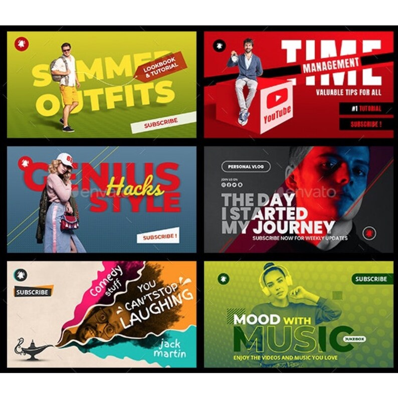 50 Best Youtube Thumbnail PSD Files - Editable, Time-saving, Jaw ...