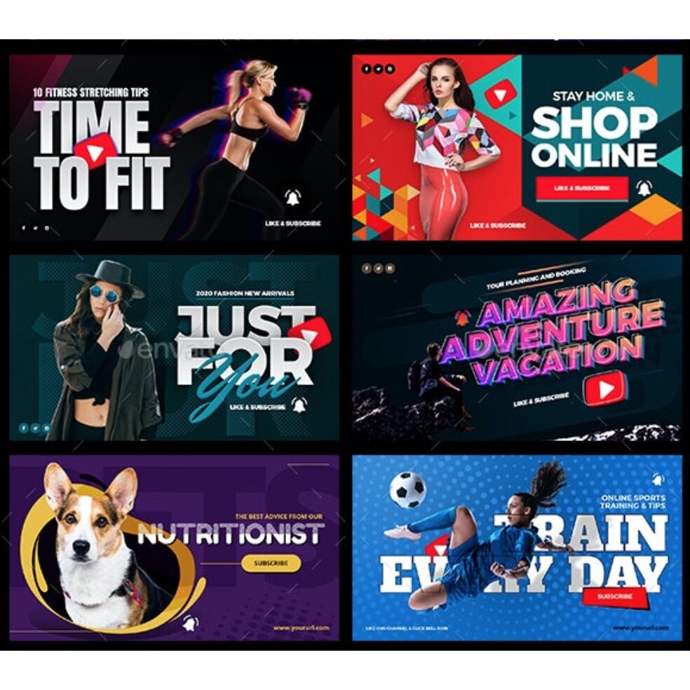 50 Best Youtube Thumbnail PSD Files - Editable, Time-saving, Jaw ...