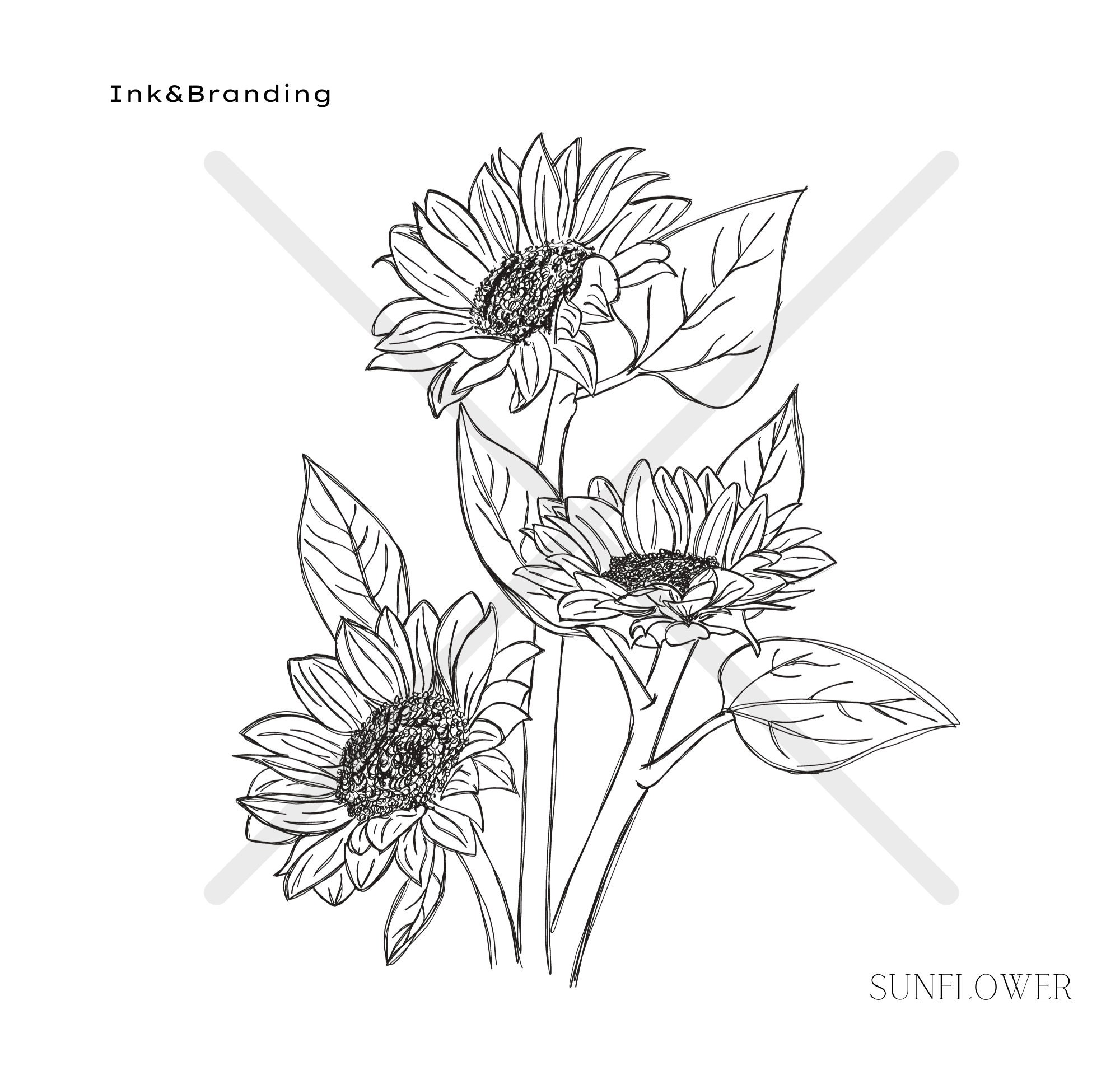 Fine Line Tattoo Design - Etsy