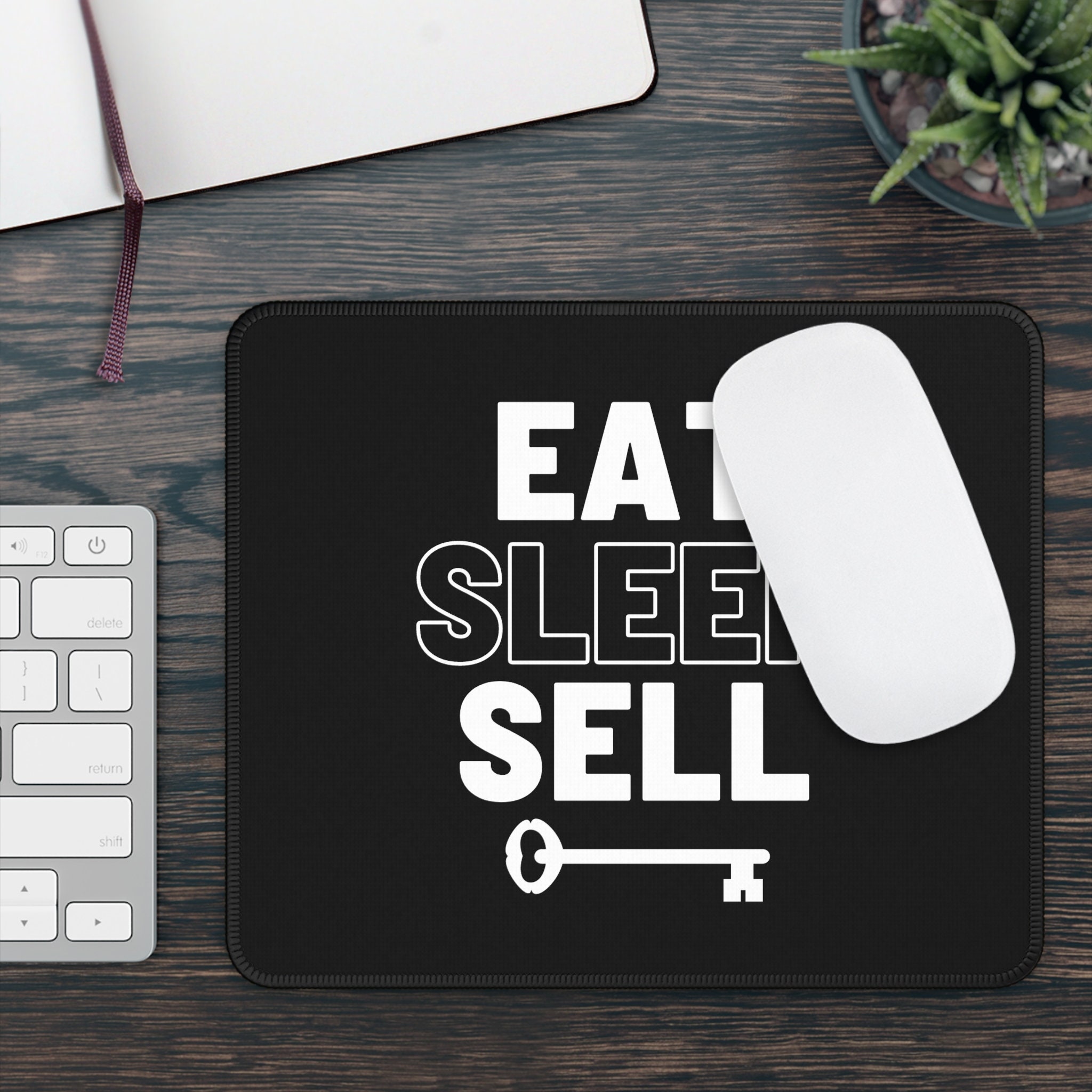 Real Estate Eat Sleep Sell Mouse Pad |real Estate Agent Pad | Real ...