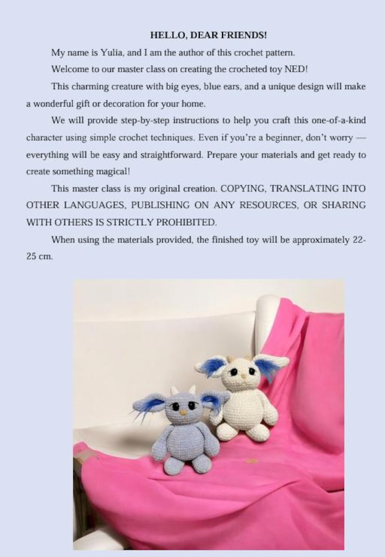 CROCHET PATTERN: NED - the Guardian of Creativity-inspired by Twenty ...