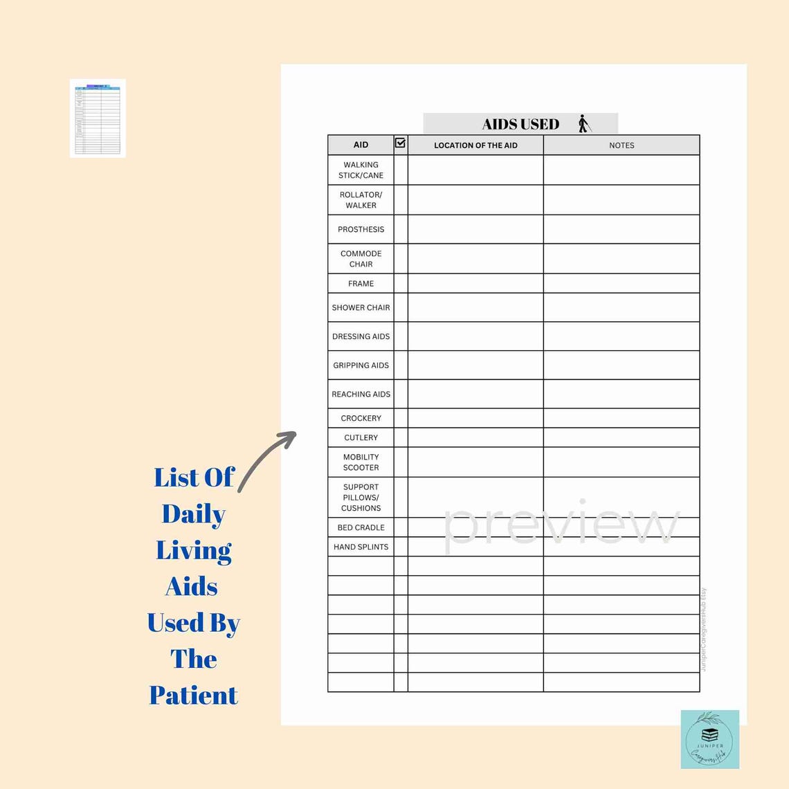 Child Caregiver Daily Checklist & Templates/caregiving Planner Forms ...
