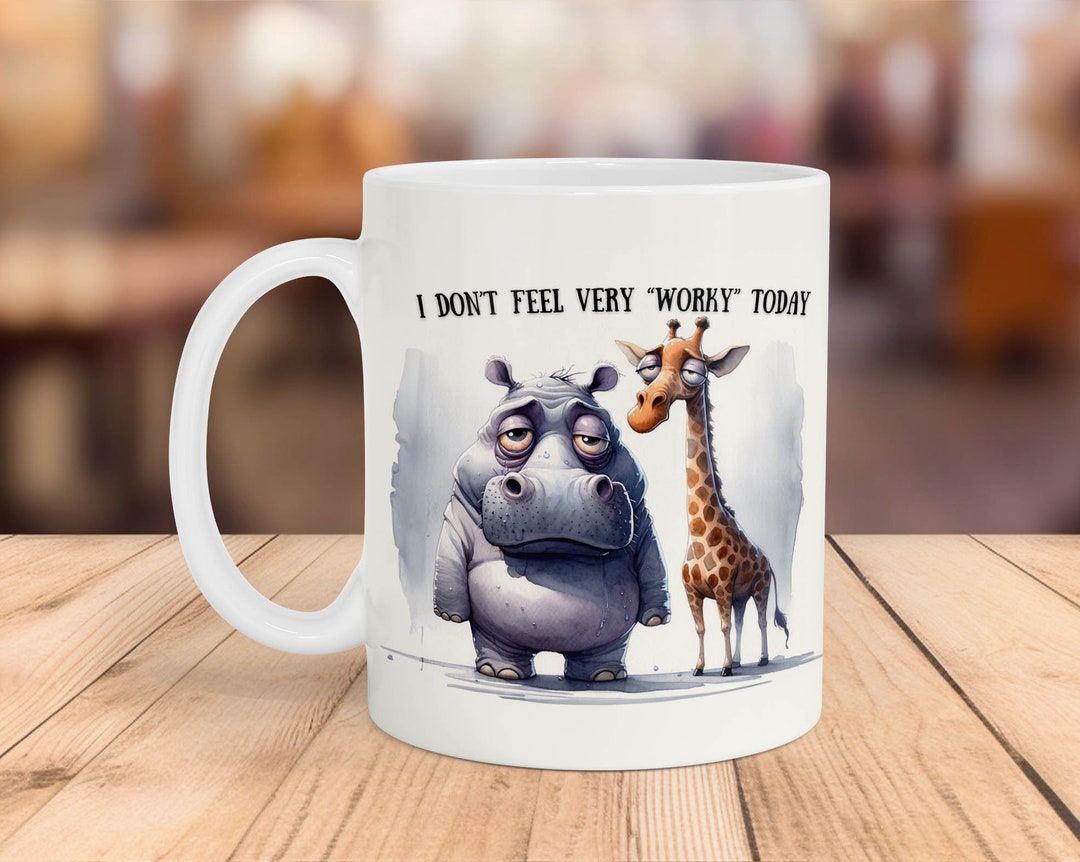 Funny Office Humor Mug Wrap, 11oz and 15oz Mug PNG Sublimation Design ...