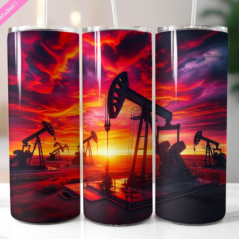 Oil Field - Etsy