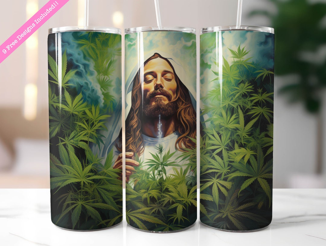 Funny Weed Tumbler Wrap 20 Oz Skinny Tumbler Wrap Sublimation Design ...