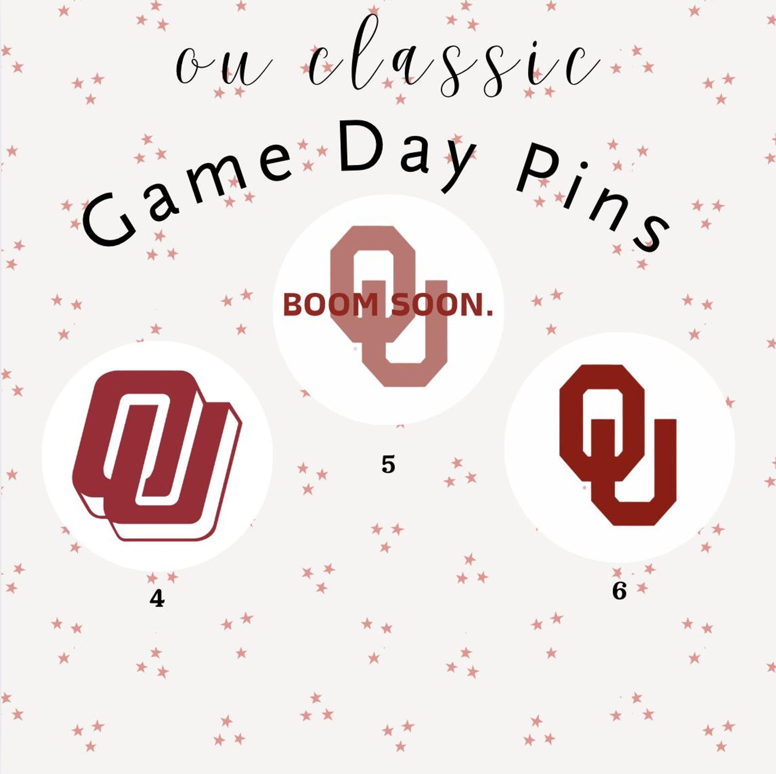 OU Classic Gameday Pins - Etsy