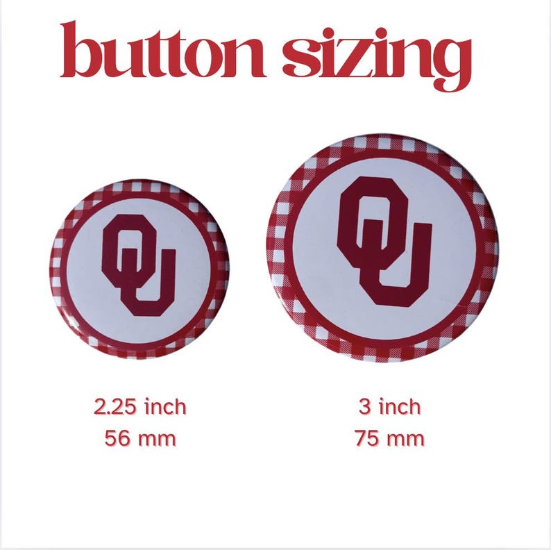 OU Gameday Pins - Etsy