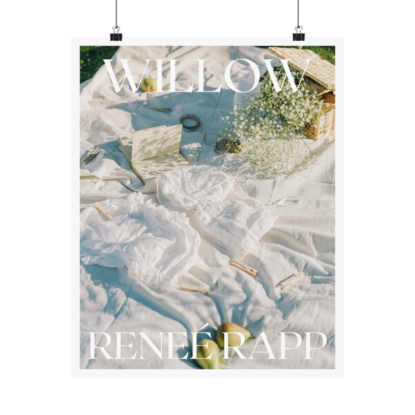 Renee Rapp Snow Angel Poster - Etsy